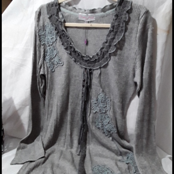 Pretty Angel | Dresses | Pretty Angel Gray Irregular Hem Sweater Dress ...